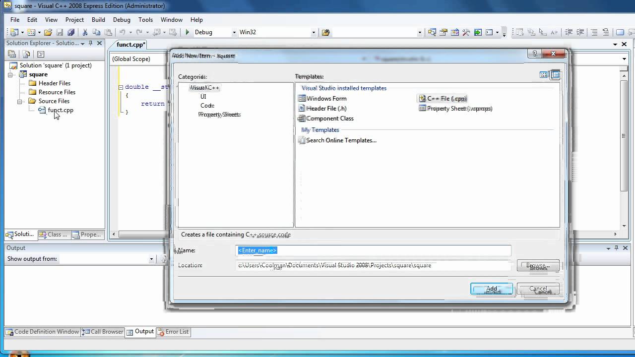 Create (C++) DLL for  Excel VBA
