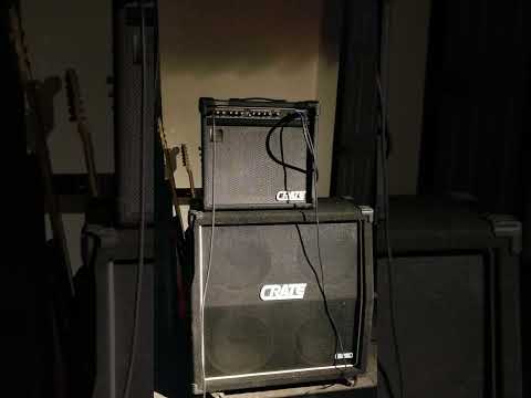 Crate GX-65AV Anniversary Model Limited Edition 1990's Black | Reverb