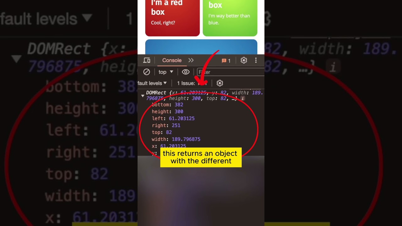 Do THIS to get an element's position #JavaScript