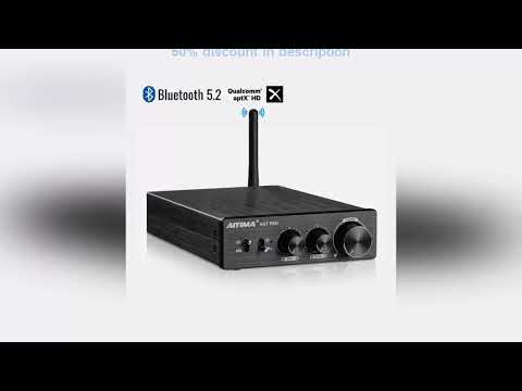 Latest Products You Must Know! AIYIMA TPA3255 Home Power Amplifier Bluetooth A07 PRO Audio Ampli