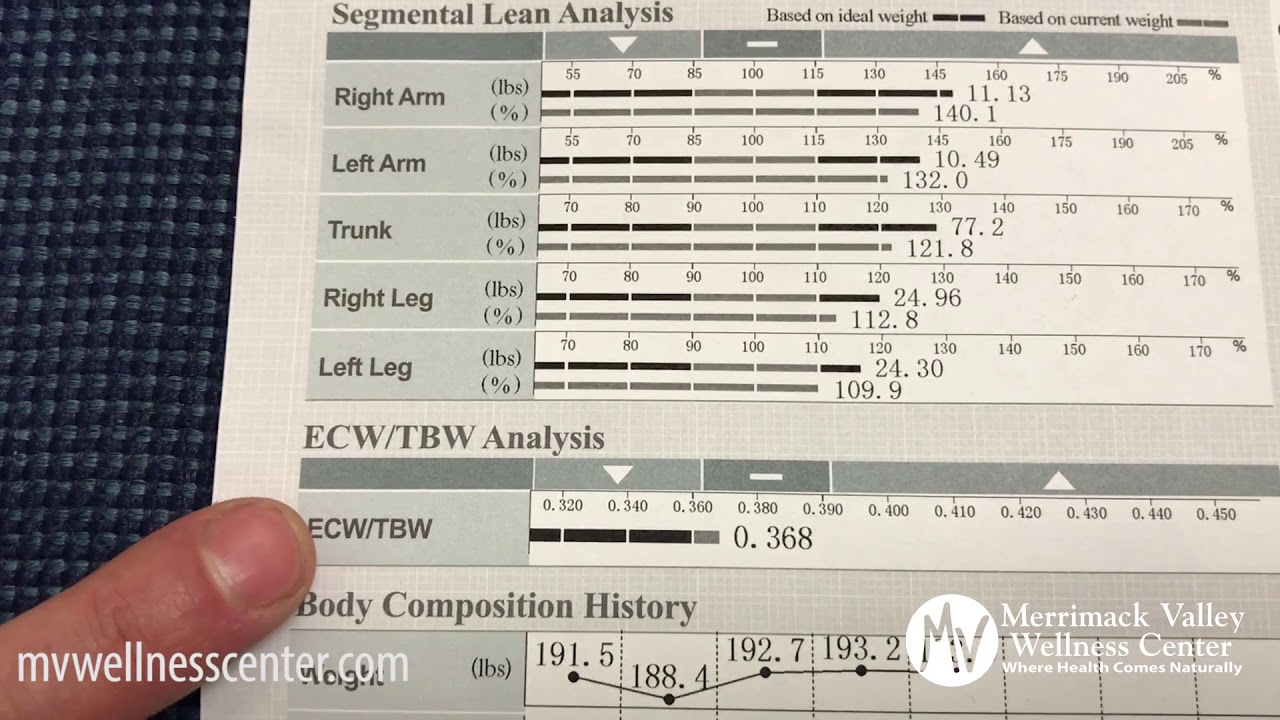 InBody Scan Body Fat & Composition Center North Andover MA - Merrimack Valley Wellness