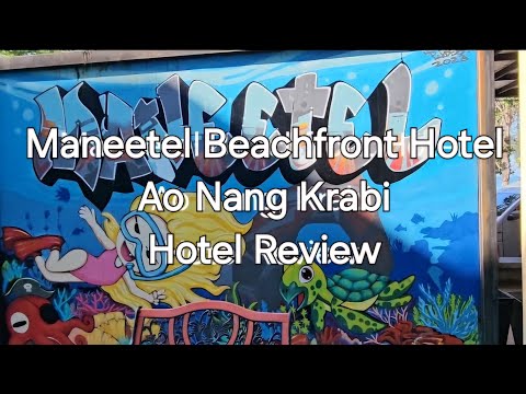 Krabi - Maneetel Beachfront Hotel - great hotel with sea views and a quiet beach #aonangbeach #krabi