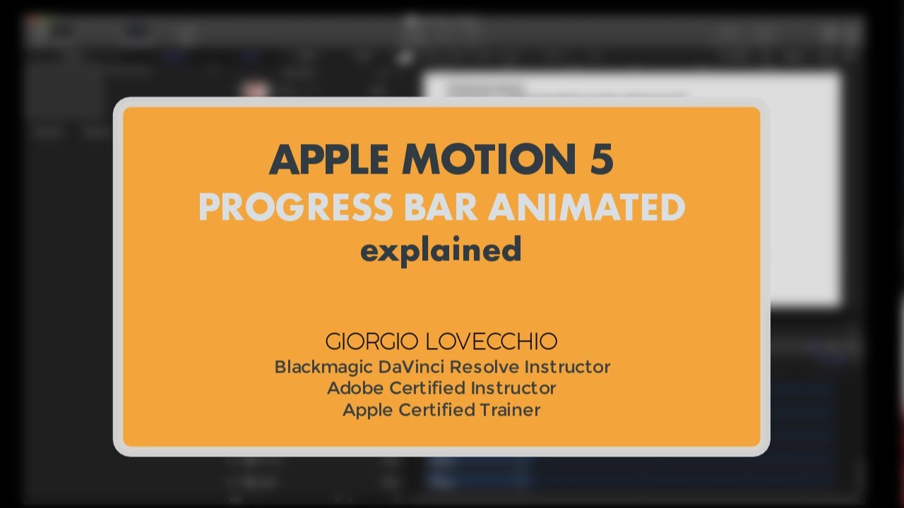 Apple Motion 5: 