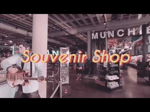 Souvenirs shop @Los Angeles in summer 2020