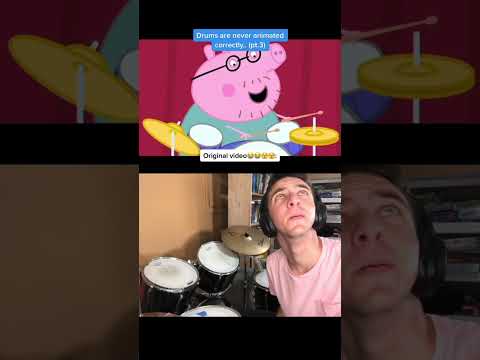 🤦♂️🥁Drums are NEVER animated correctly #drums