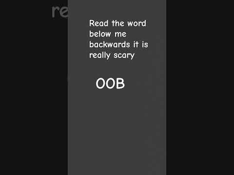 spell the word backwards it is really scary🩷🤍