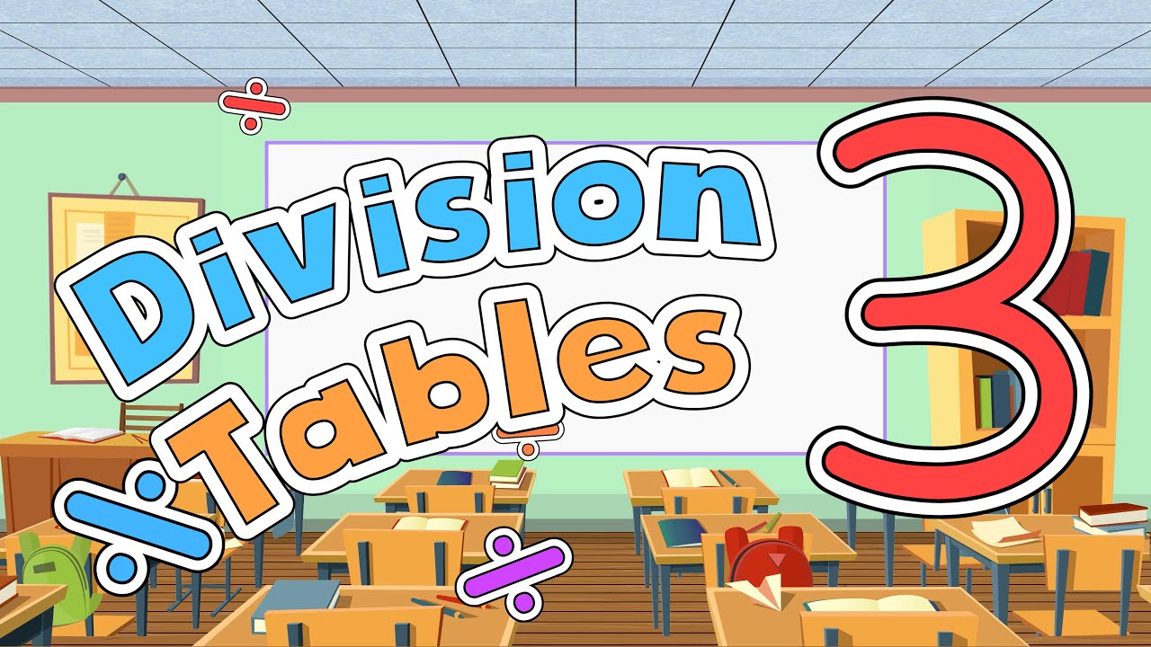 Division Tables 3 | Jack Hartmann