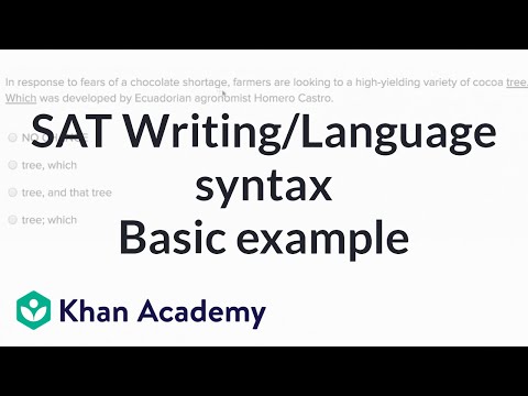 Writing: Syntax — 기본 예제 (동영상) | Khan Academy