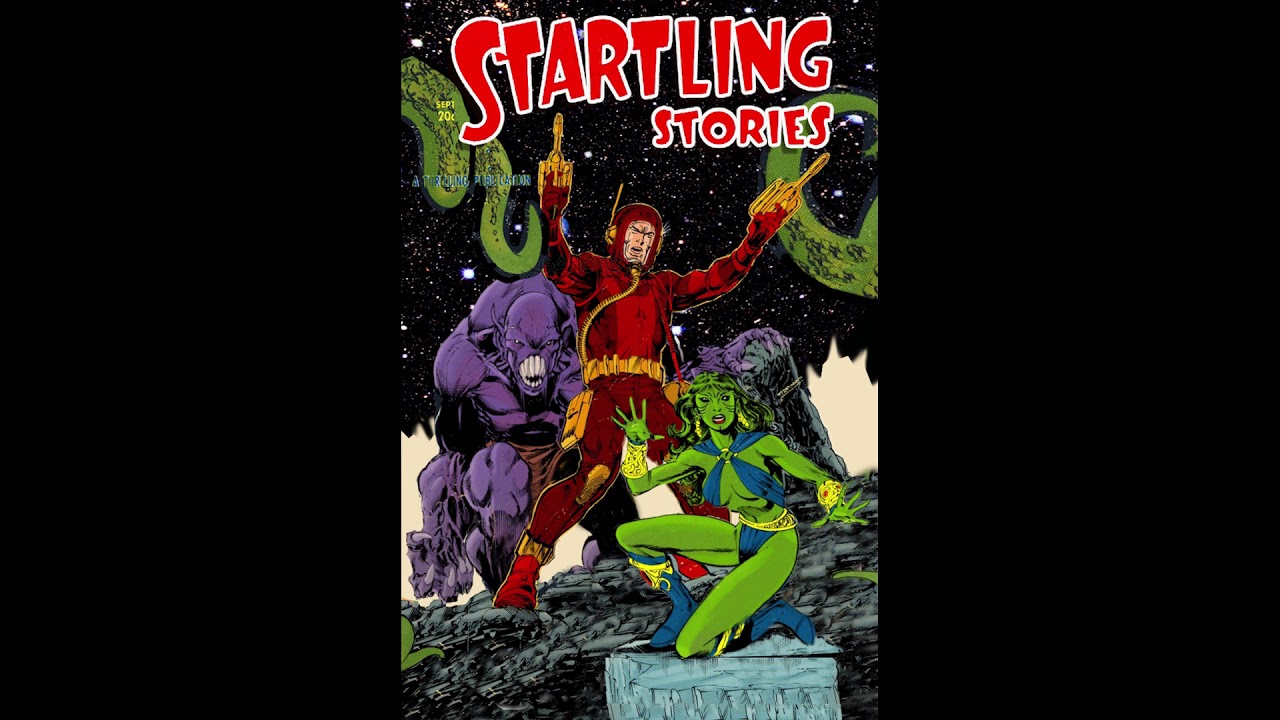 Animated Covers Pulp 020: Startling Stories - Tentacles of Death