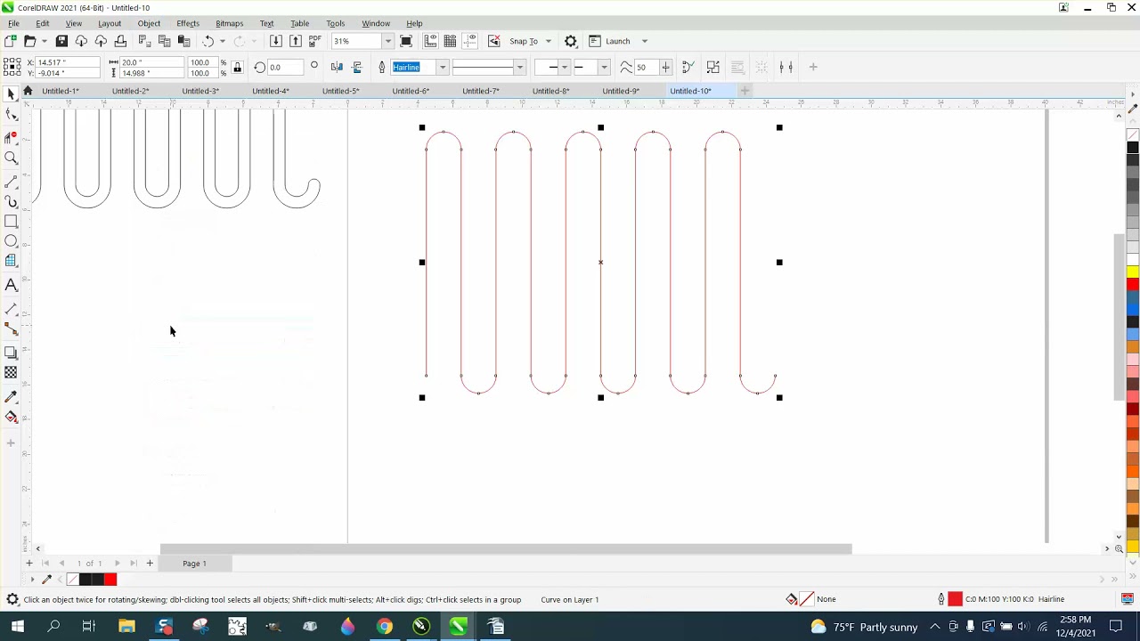Corel Draw Tips & Tricks Draw this with the Rectangle tool
