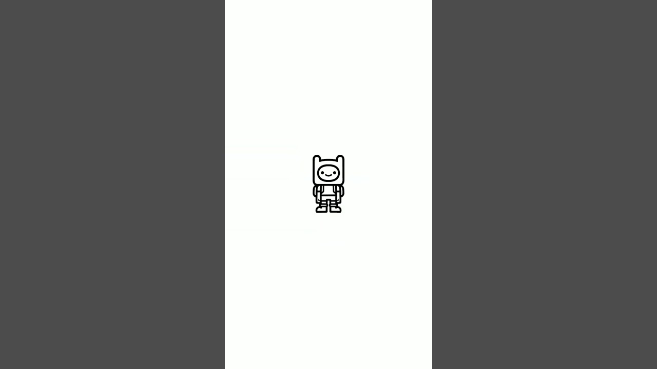 Drawing Finn the Human from Adventure Time in my art style #finnthehuman #adventuretime #drawing