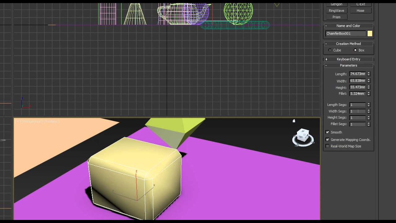 3Ds Max Tutorial 3 - Creating Basic Objects