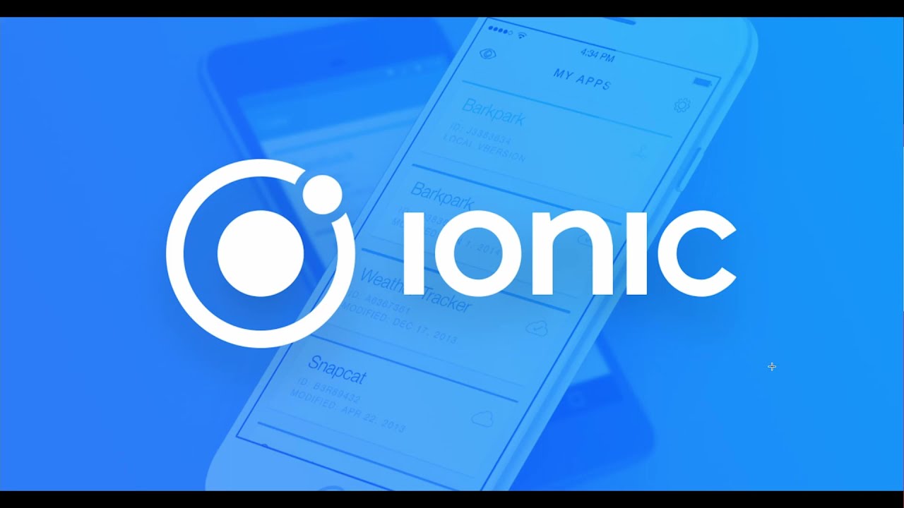 Ionic Angular JS: Principles Of Mobile And Web Development