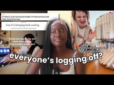 social media is out, hobbies are in?? | digital detox culture