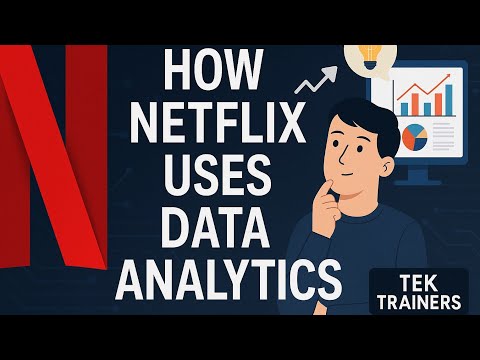 Data Science Behind Netflix Recommendations | Tek Trainers .#Netflix #DataAnalytics #TekTrainer
