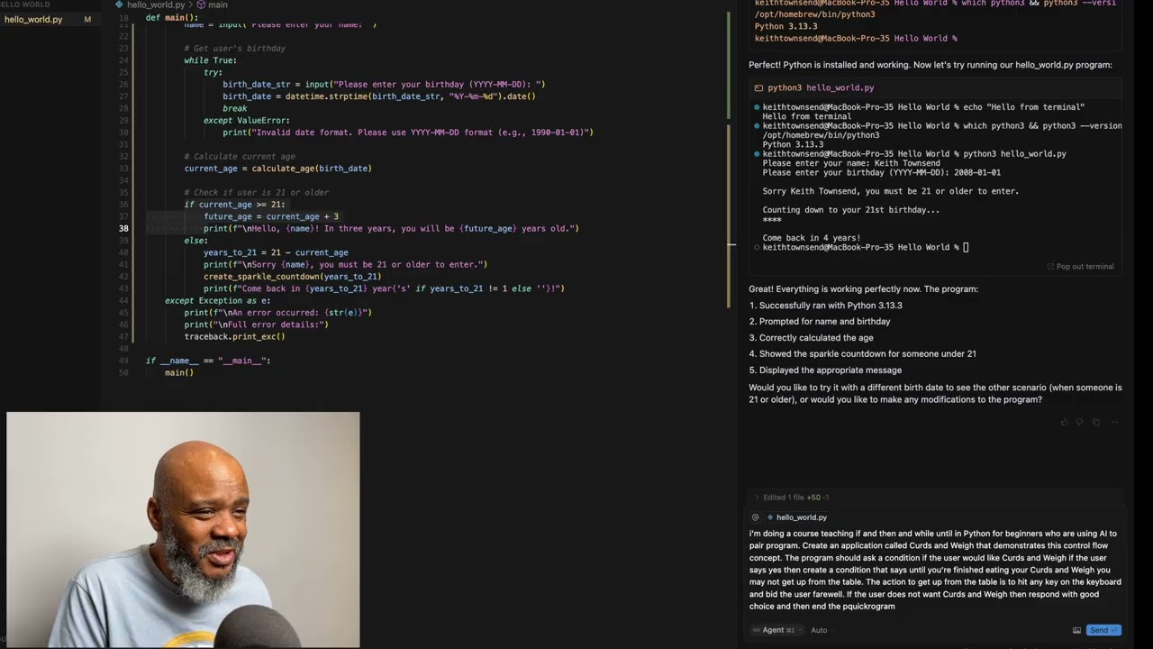 Day 4: Python Control Flow (If, Else, Loops) | Zero to Builder