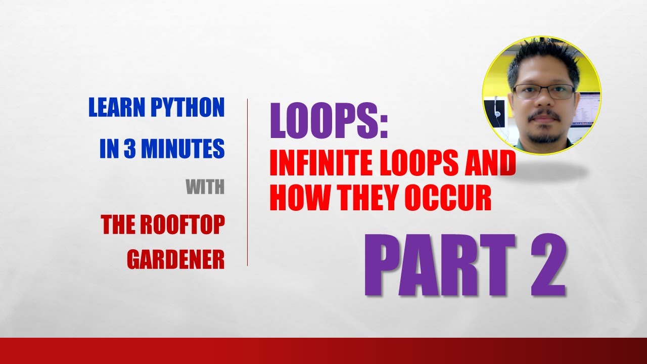 Python for Beginners in 3 Minutes | Python Infinite Loops