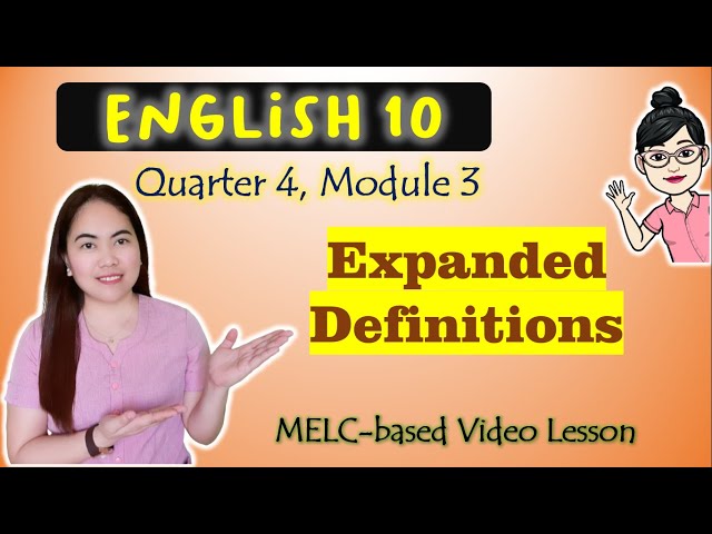 Mastering Expanded Definitions: A Guide for Grade 10 Students | Galaxy ...