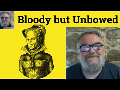 😎 Bloody but Unbowed Meaning - Bloodied but Unbowed Defined - Bloody but Unbowed Definition Invictus