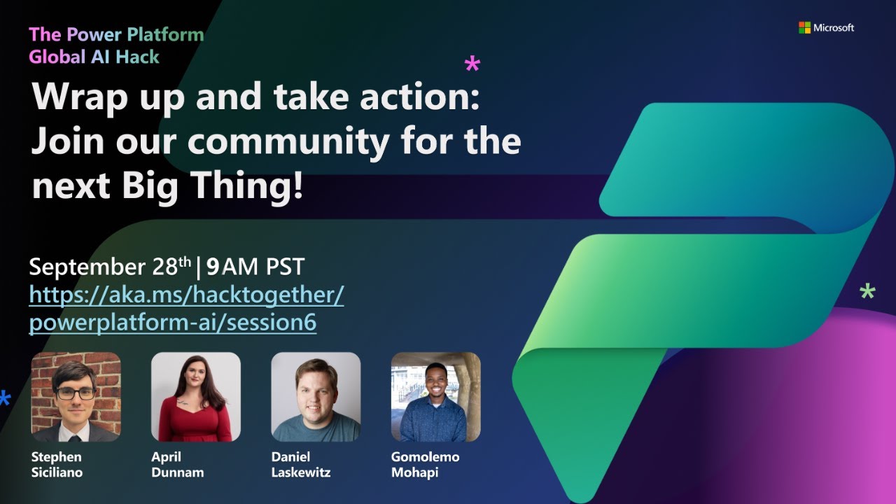 The Power Platform Global AI Hack
