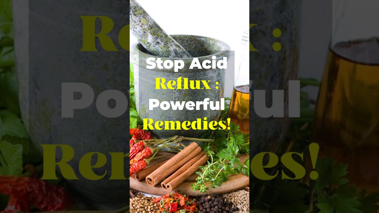 4 Surprising Ways To STOP ACID REFLUX Without ANTACIDS |ACID REFLUX Treatment |GERD|Heartburn#shorts
