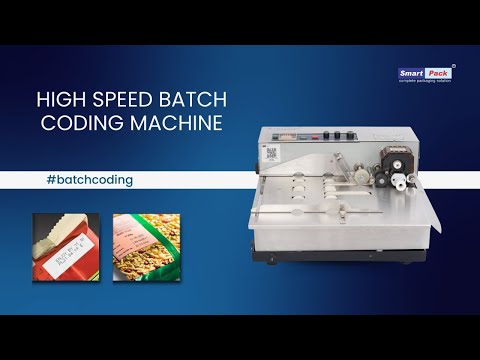 High-Speed Batch Coding Machine Contact- 9109108483