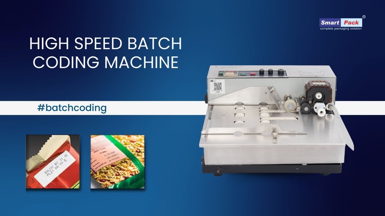High-Speed Batch Coding Machine Contact- 9109108483
