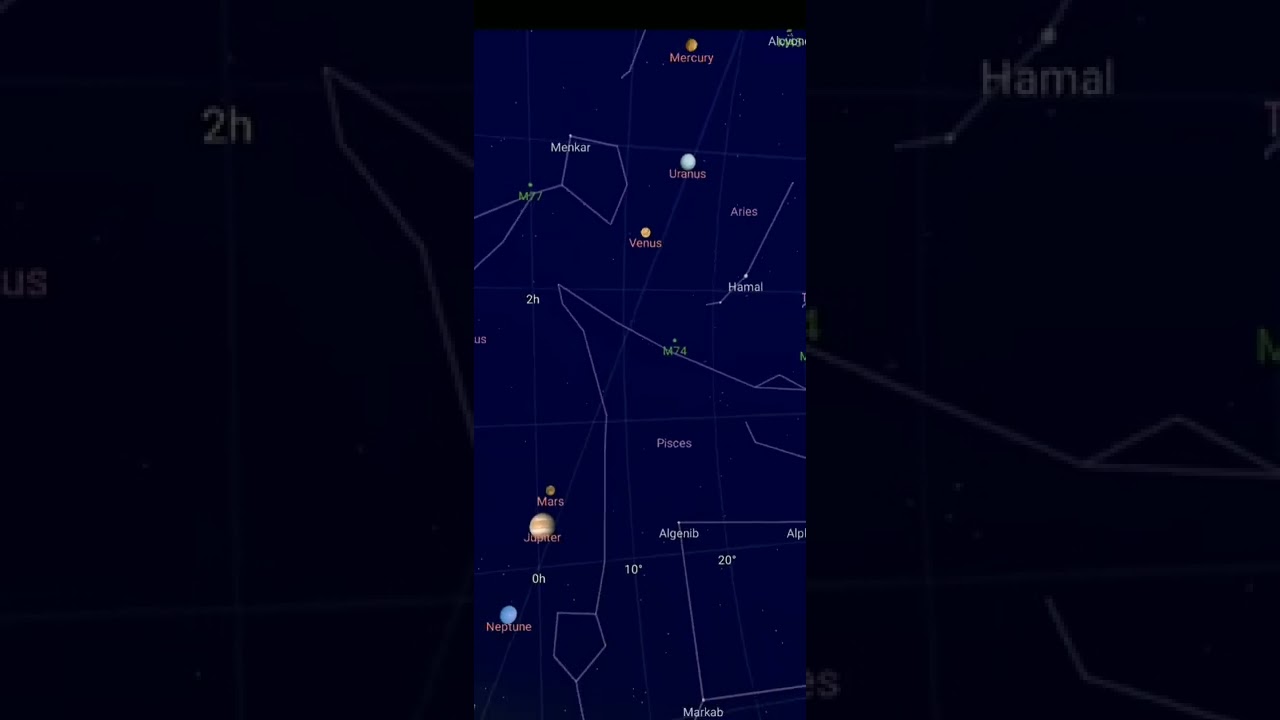 Sky map app #short