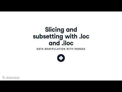 Slicing and Subsetting with LOC and ILOC | Pandas