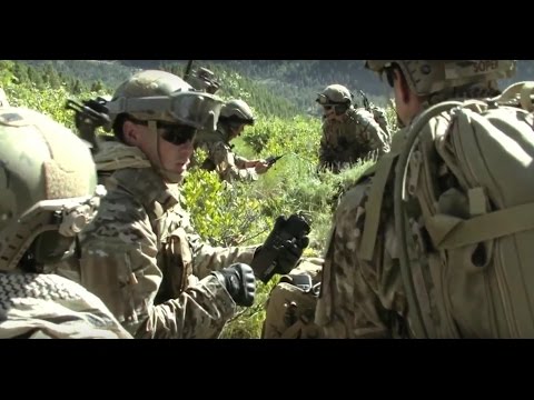 U.S. Air Force: Capt Charles Polley and SMSgt Christopher Mann, Tactical Air Control Party (TACP)