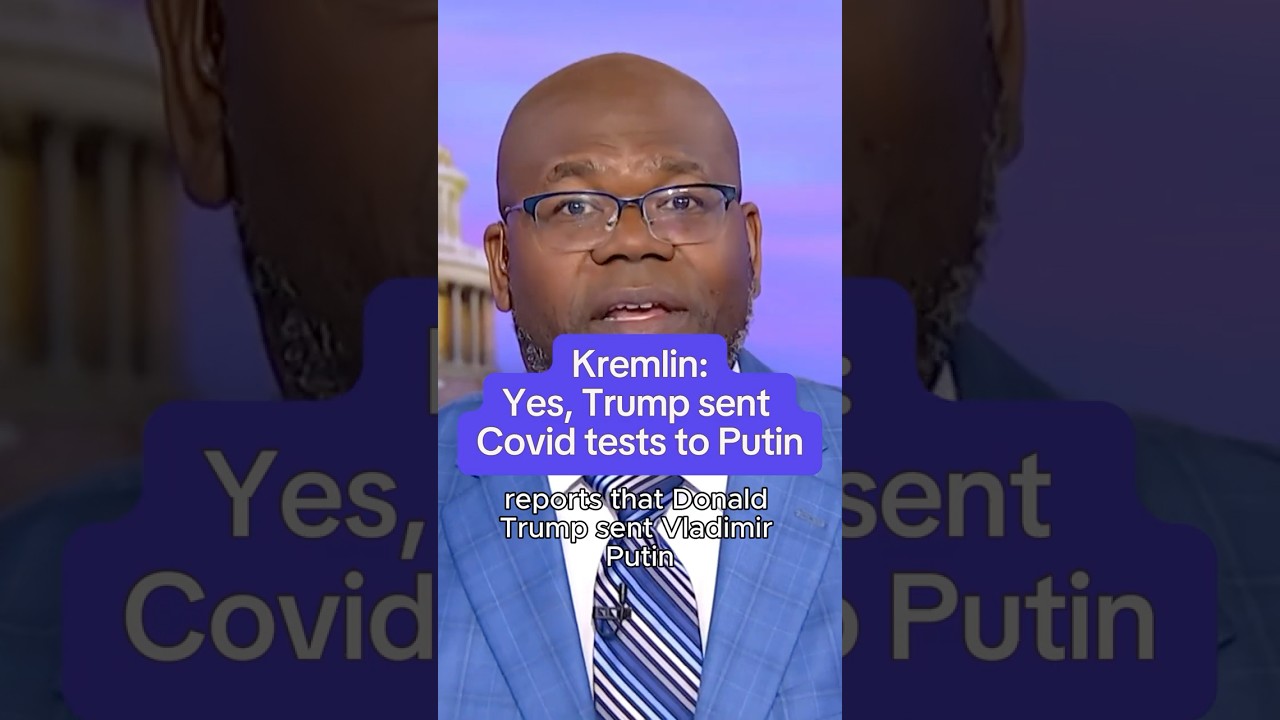 Kremlin says Trump sent Covid tests to Putin