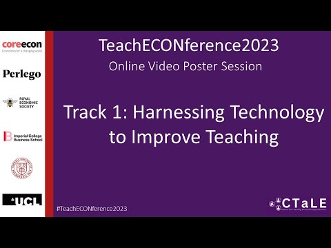 Track 1: Harnessing Technology to Improve Teaching