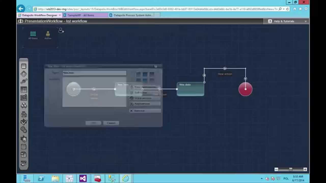 Datapolis Process System product demonstration