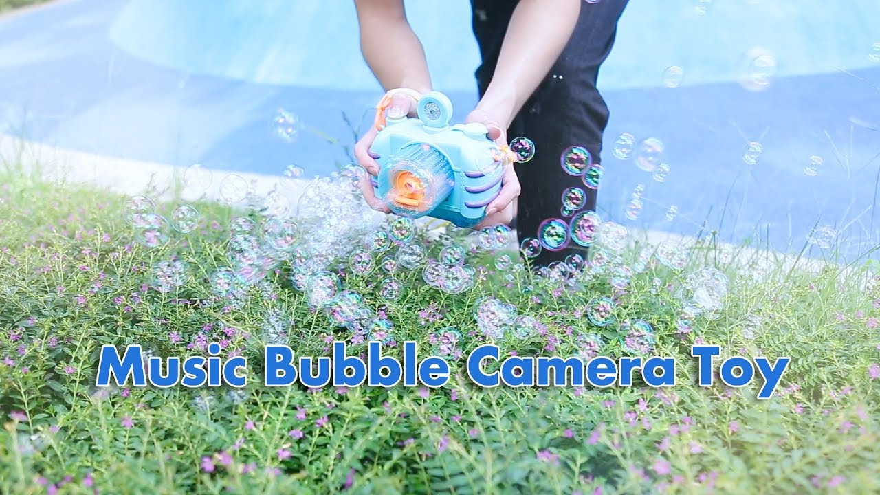 Music Bubble Camera Toy - GearBest.com