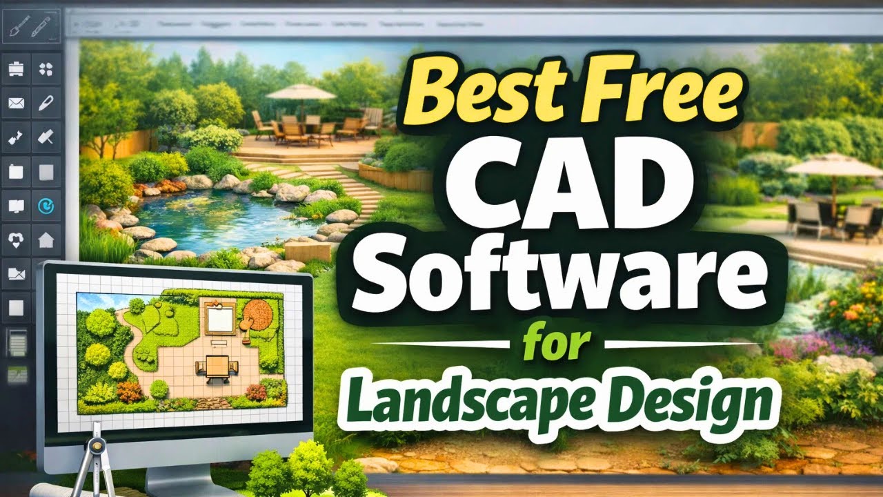 Top 5 Best Free CAD Software for Landscape Design 2026