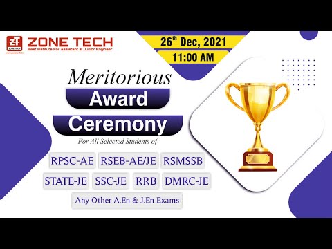 REGISTER NOW || ZONE TECH Meritorious Award Ceremony for All Selected Students On 26 Dec at 11:00 AM