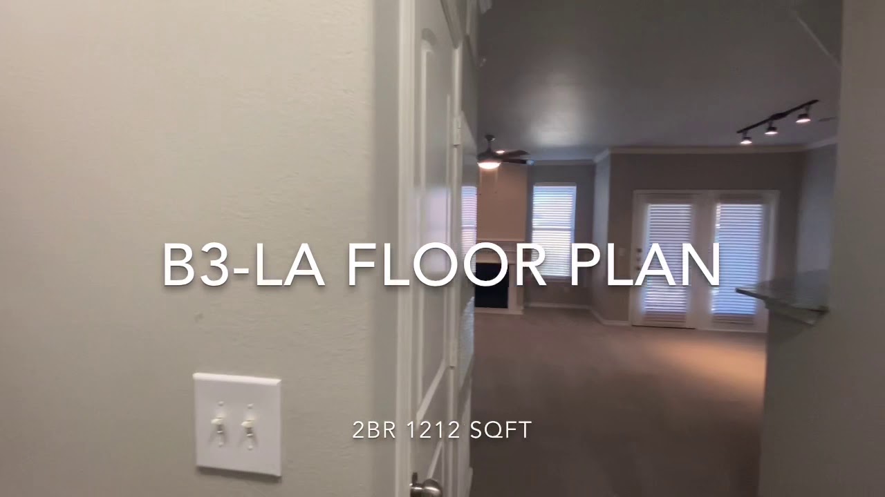 B3 - 2 Bedroom Floor Plan