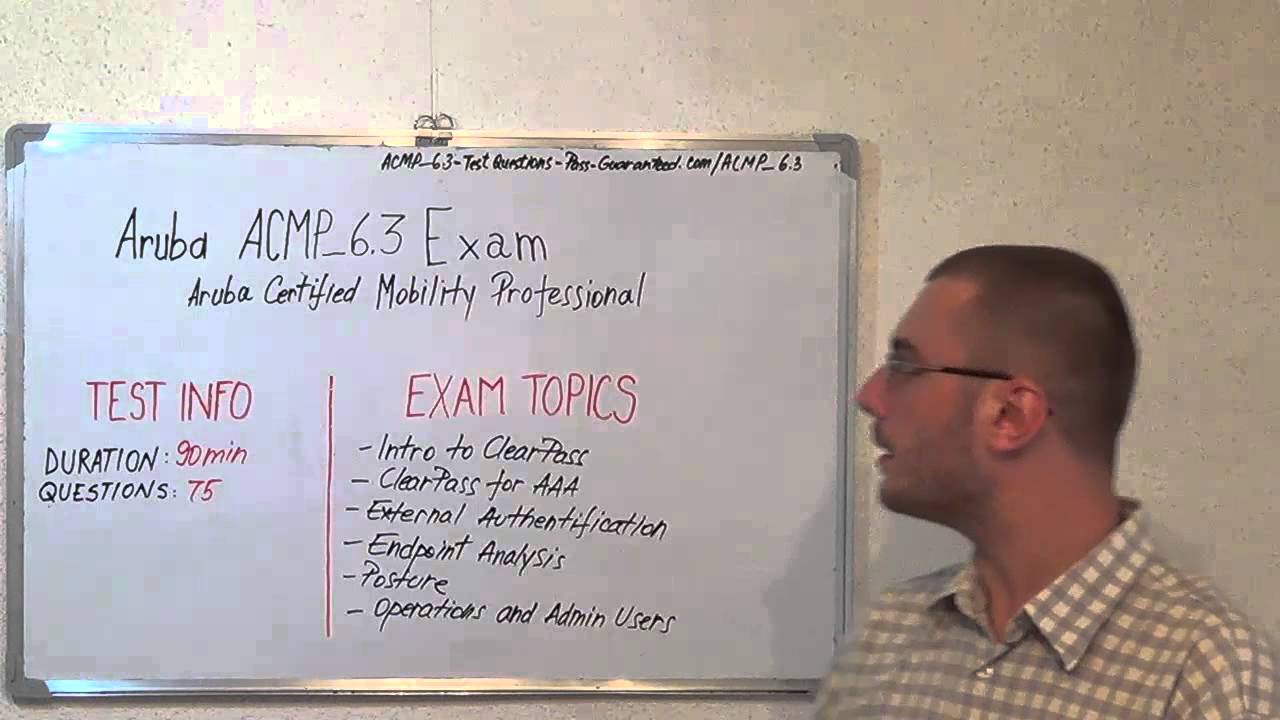 ACMP_6.3 Test Questions Exam PDF Answers