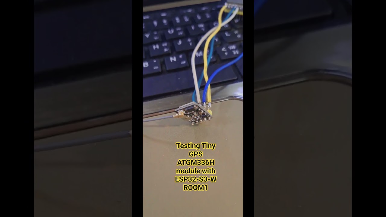 Testing Tiny GPS ATGM336H module with ESP32-S3-WROOM1 - elec2rak