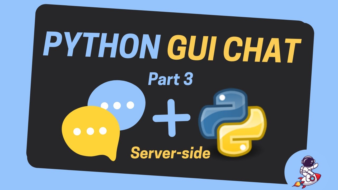 Build a GUI chat application in python | How to build Easy chat app using python