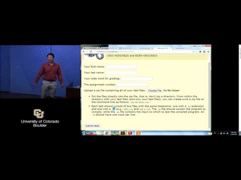 CSCI 5525/ECEN 5523 Compiler Construction - Sample Lecture