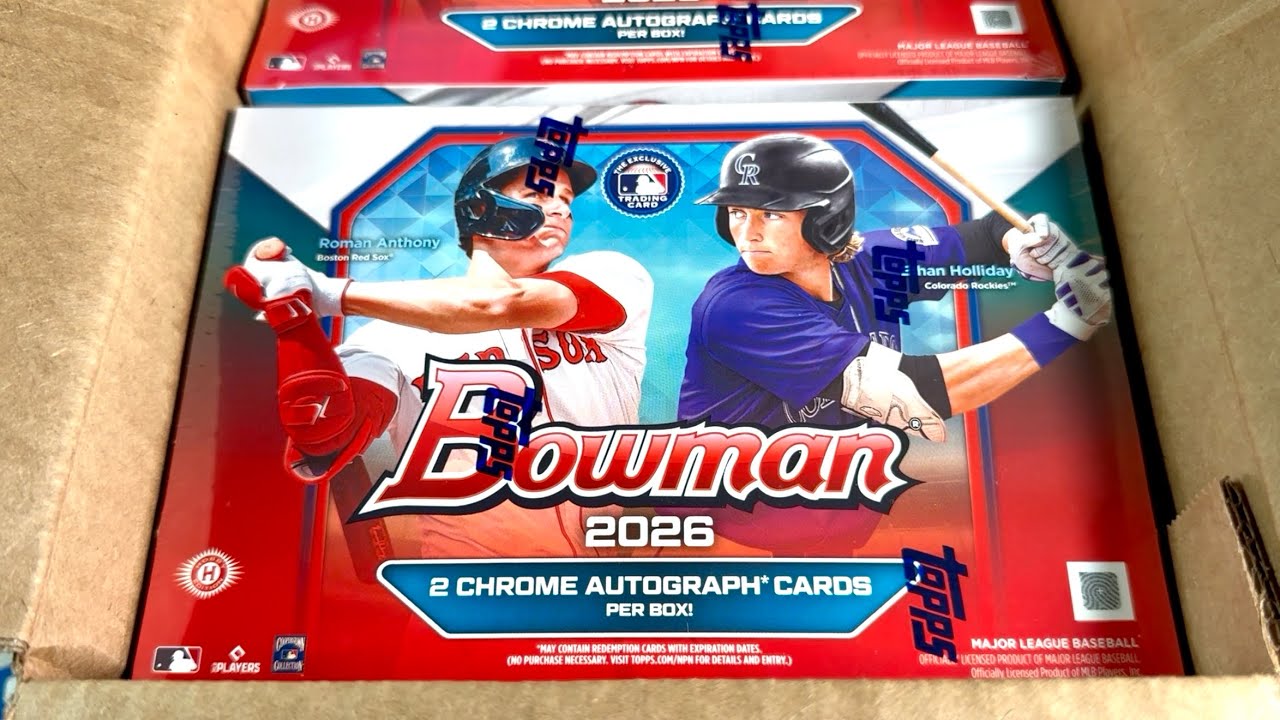NEW RELEASE!  2026 BOWMAN BREAKER’S DELIGHT!
