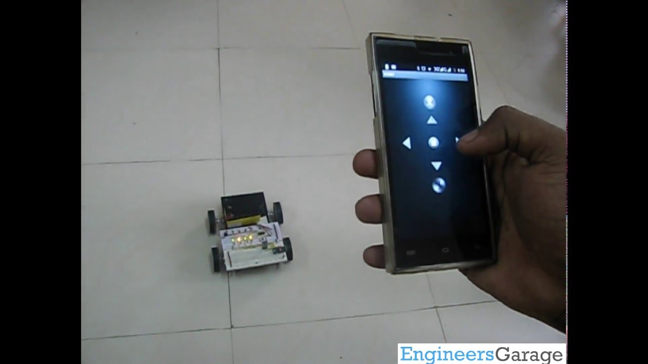 ANDROID BASED VOICE CONTROLLED ROBOT