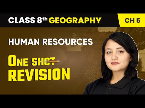Human Resources - One Shot Revision | Class 8 Geography Chapter 5 | CBSE 2024-25