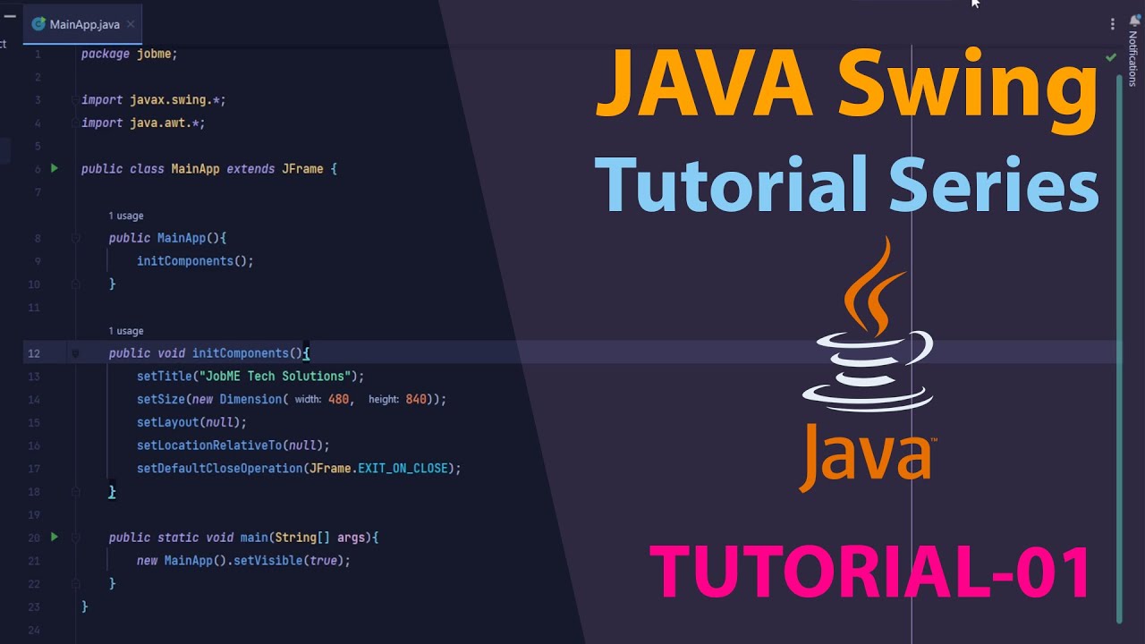 JAVA Swing Development with IntelliJ IDEA The Complete Guide
