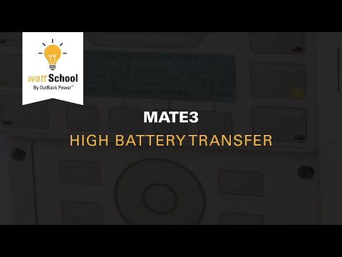 MATE3: High Battery Transfer