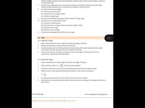O level Physics| Syllabus 2023-2025