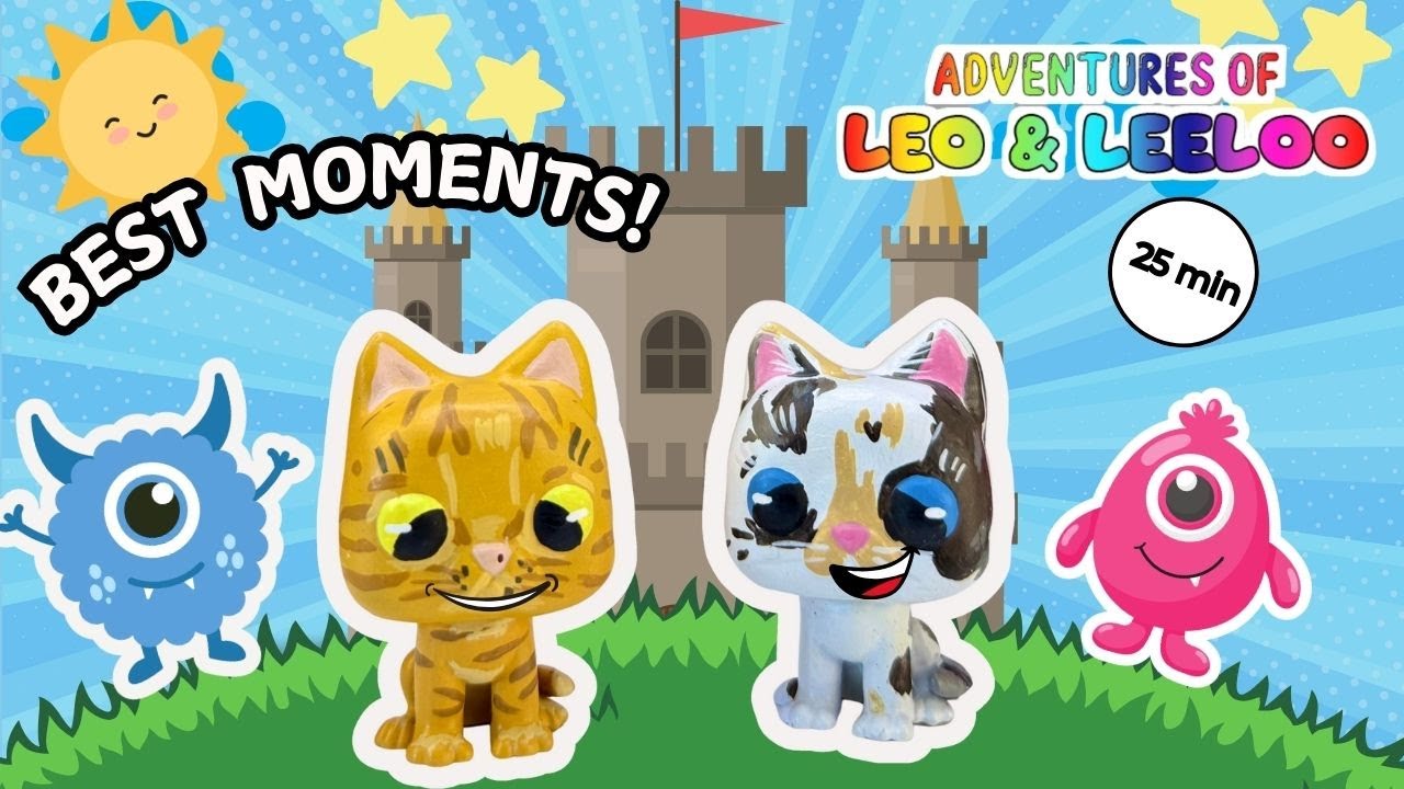 Leo & Leeloo Learn & Play | Toddler Educational Videos for Big Feelings & Fun
