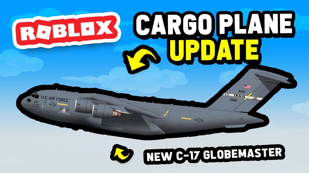 Buying The New CARGO PLANE UPDATE in Roblox