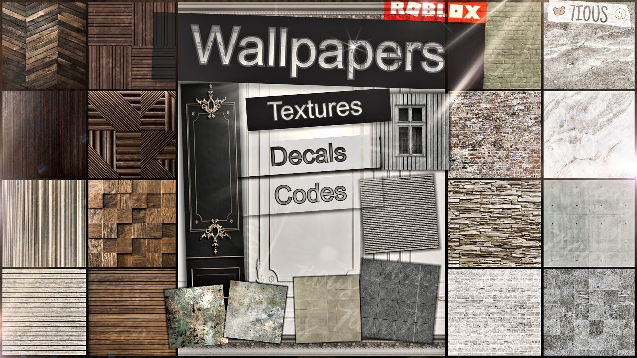 Decals Codes Textures Modern wallpapers | Decals Ids | Bloxburg ROBLOX
